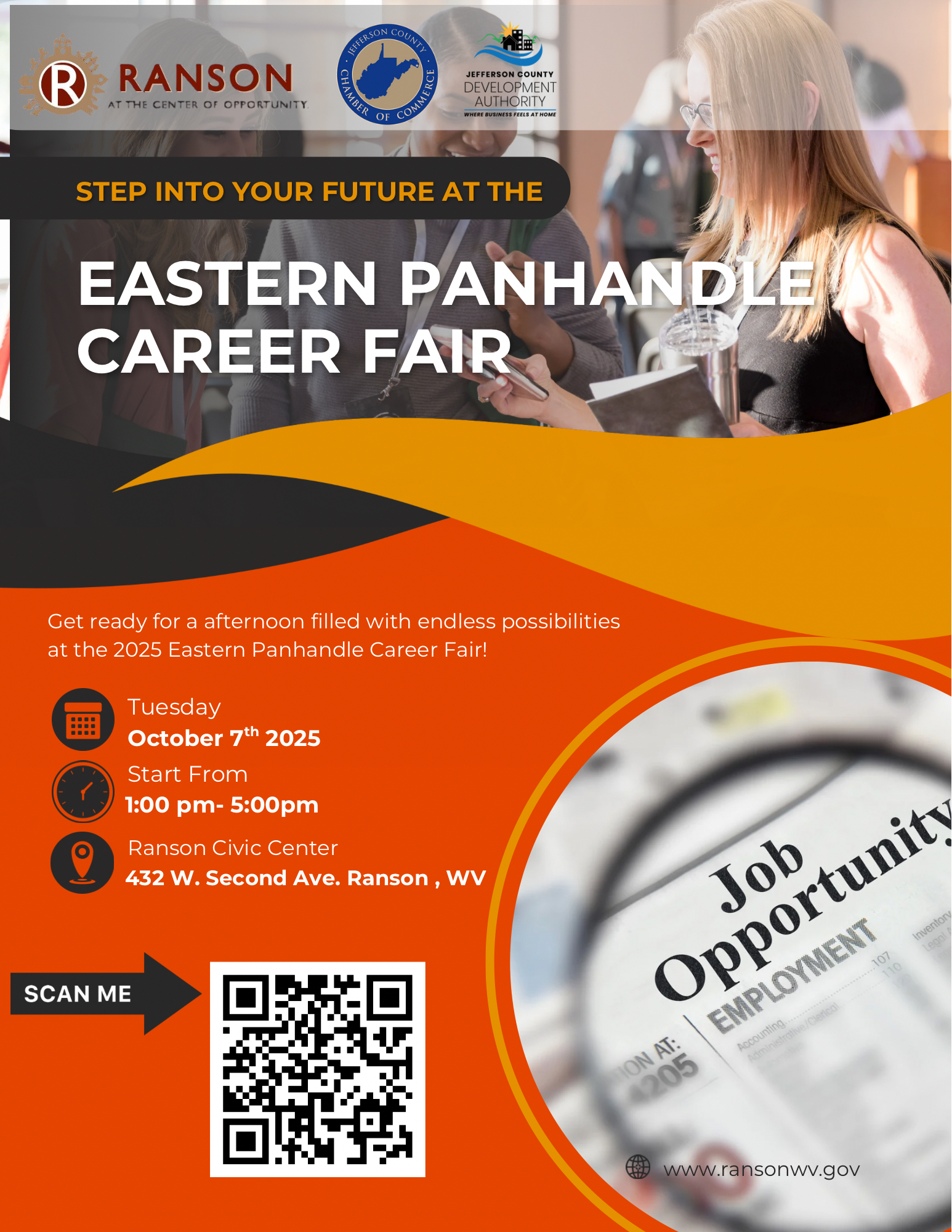 Eastern Panhandle Career Fair – City of Ranson, WV